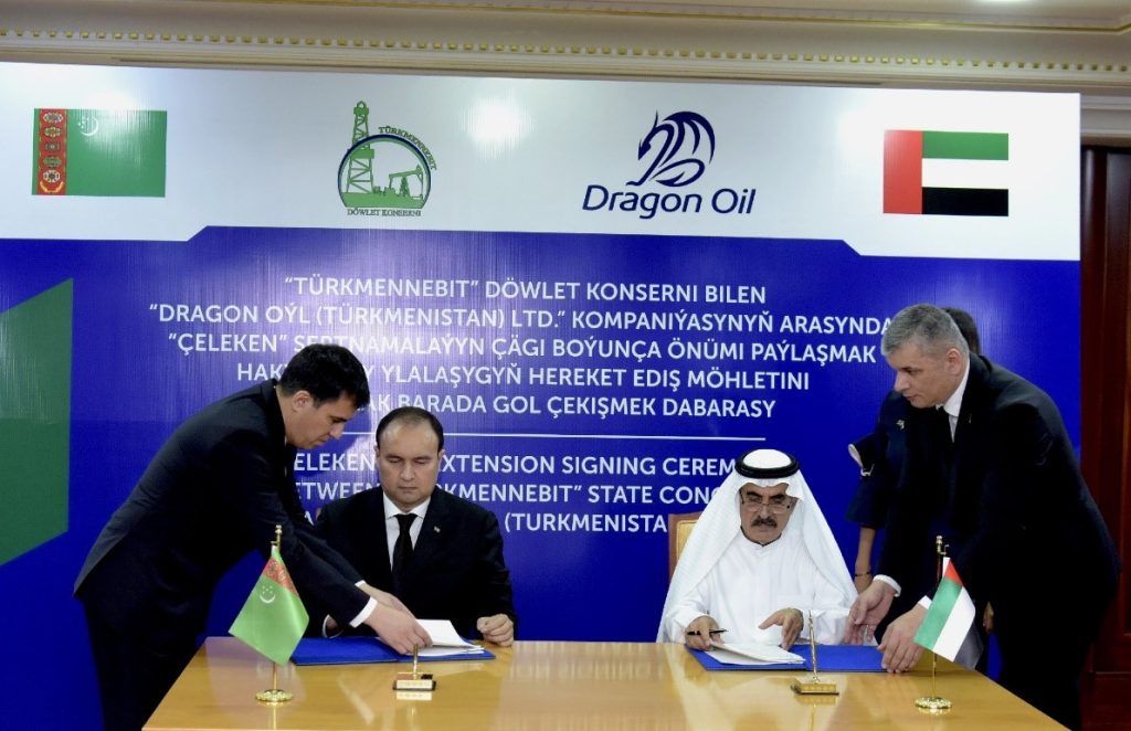 SC «Turkmennebit» and «Dragon Oil (Turkmenistan) Ltd.» extended the ...