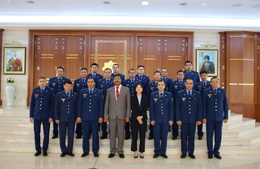 Turkmen customs officers learned the specifics of risk management at a ...