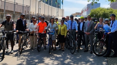 World Bicycle Day celebration at the UN Headquarters in New York - News ...