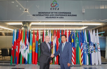 CICA Secretary General Discusses Regional Collaboration with UN Special ...