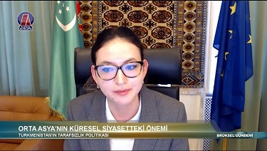 The Turkmen diplomat in Belgium presented Turkmenistan's peace ...