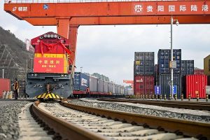 China's western rail gateway speeds freight links to Europe, Central ...
